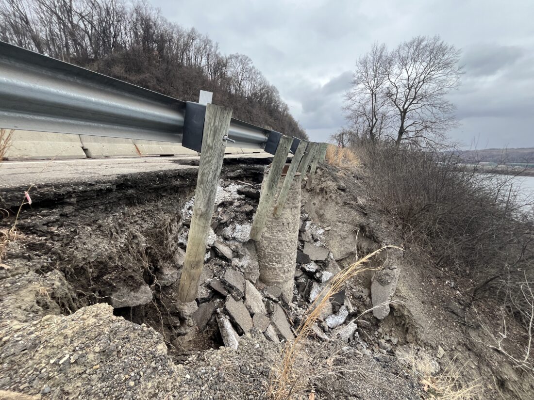 Slope failure closes ramp early; repair plans unphased | News, Sports ...